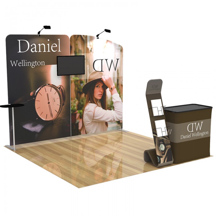 10x10ft Custom Trade Show Booth A1